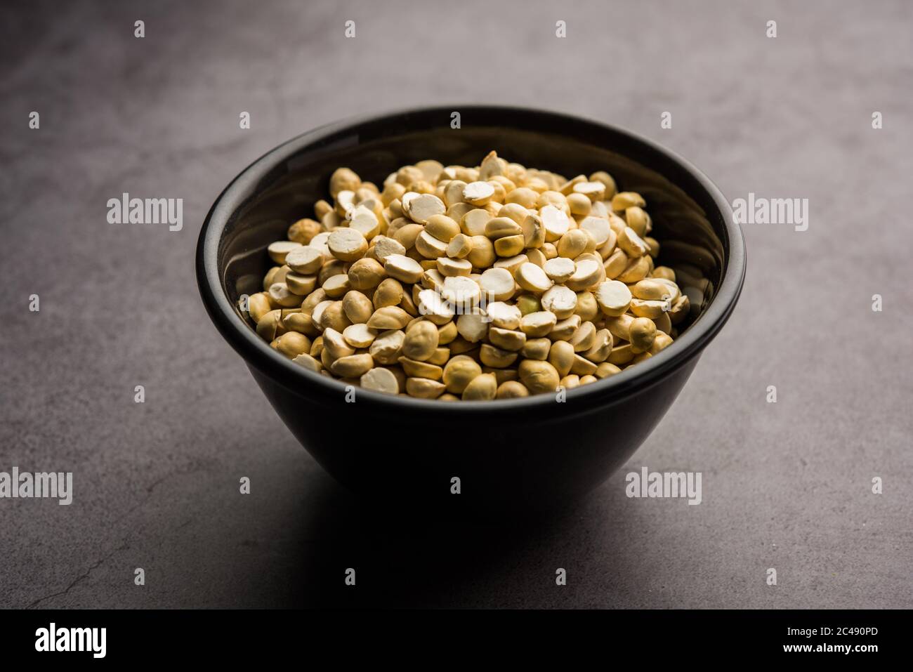 Roasted Split Chickpea Daliya / Dalia or Chana Dal is a popular healthy ...