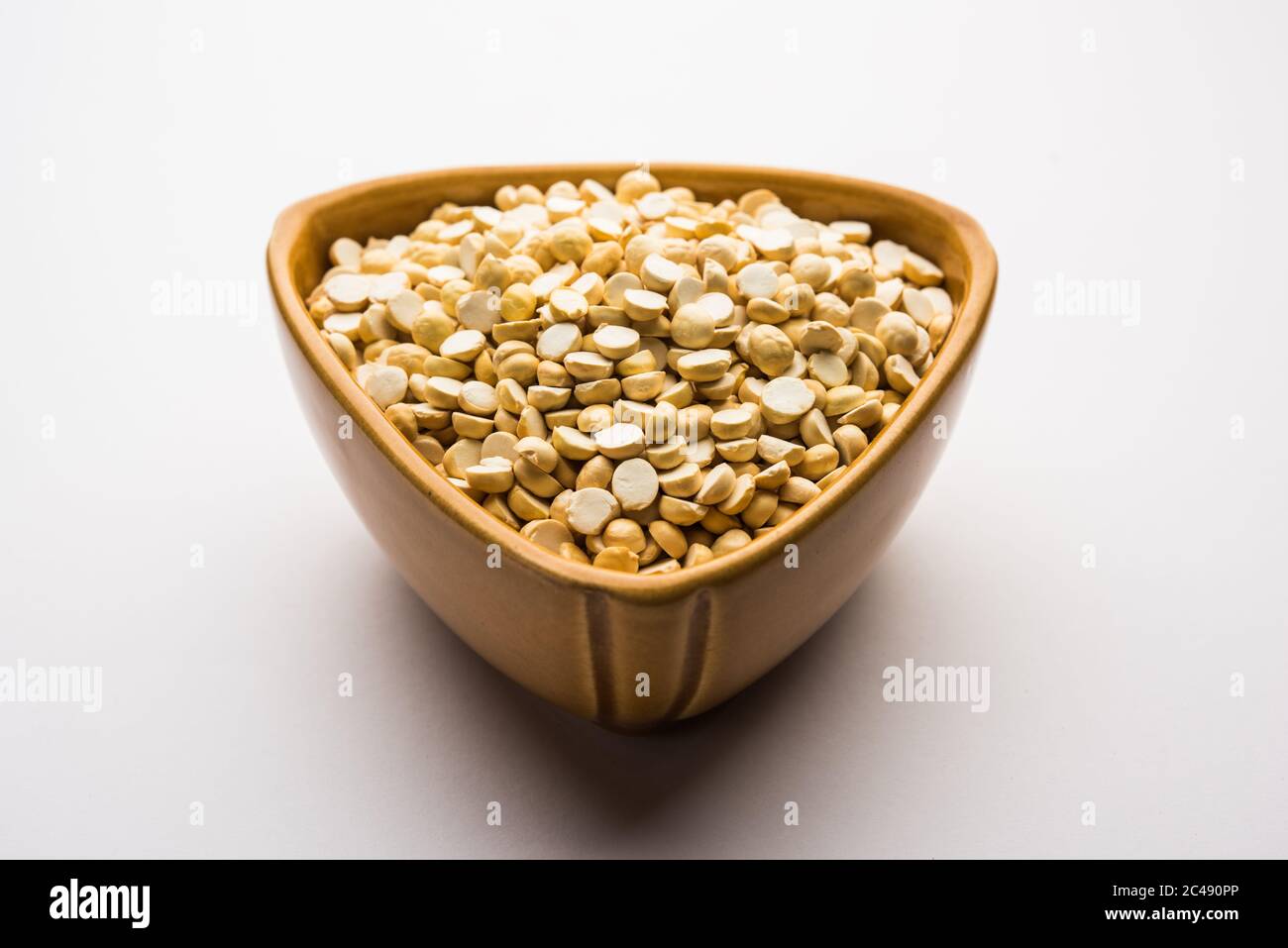 Roasted Split Chickpea Daliya / Dalia or Chana Dal is a popular healthy ...