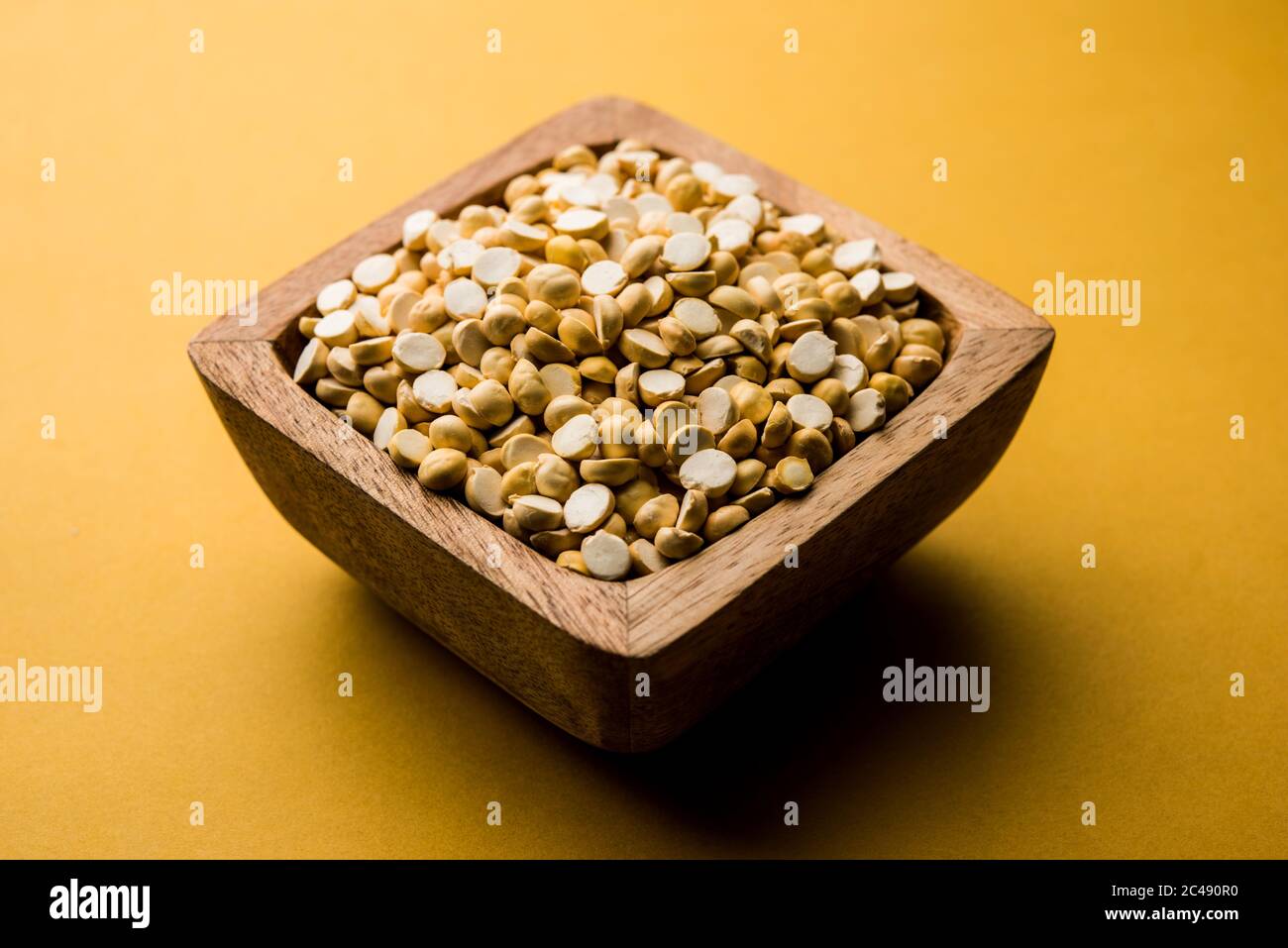 Roasted Split Chickpea Daliya / Dalia or Chana Dal is a popular healthy ...