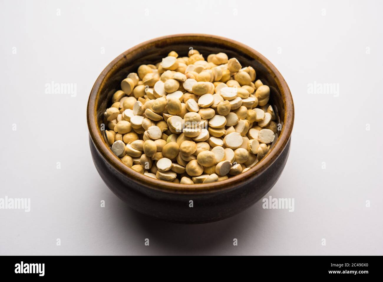 Roasted Split Chickpea Daliya / Dalia or Chana Dal is a popular healthy ...