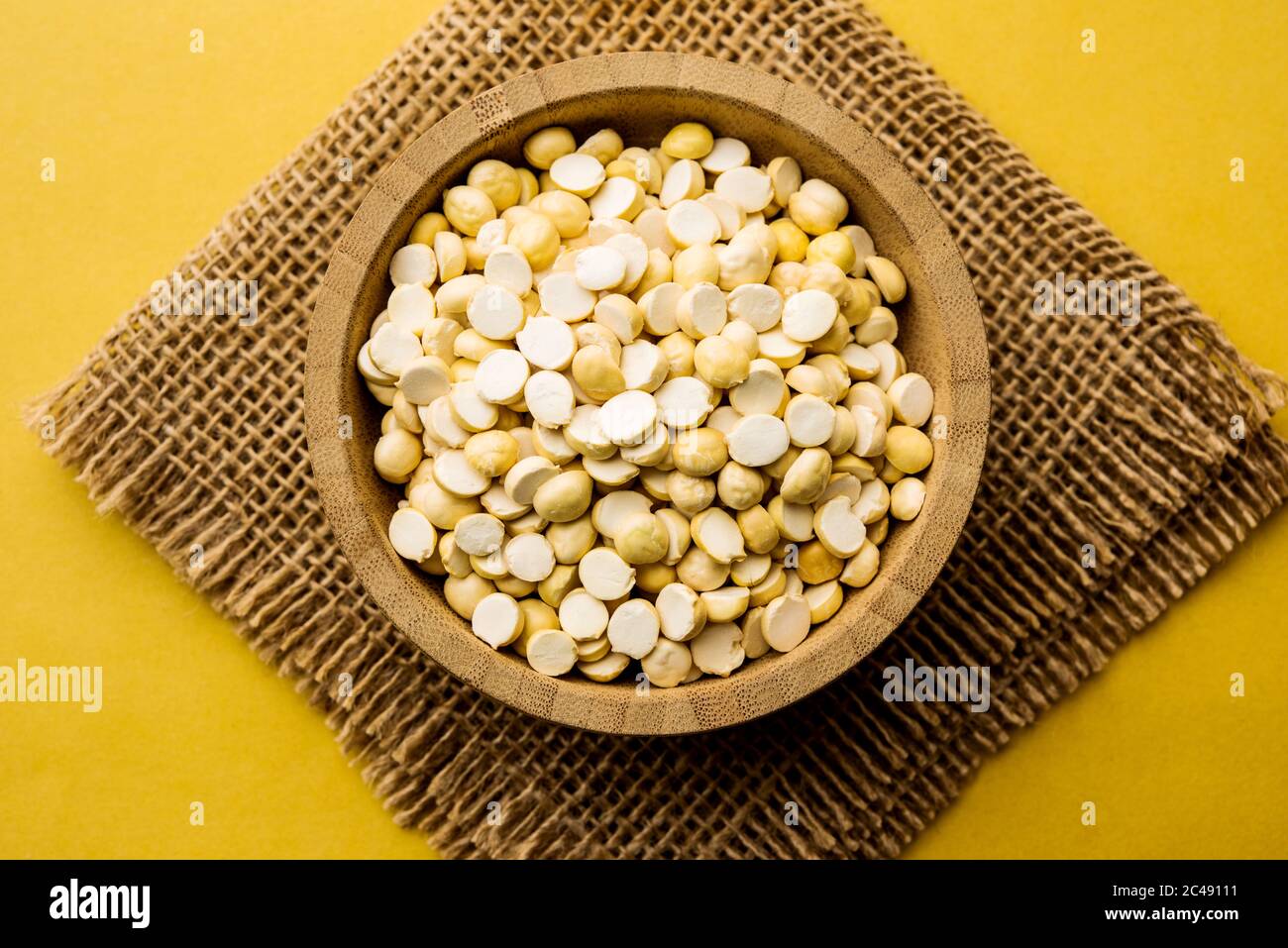 Roasted Split Chickpea Daliya / Dalia or Chana Dal is a popular healthy ...