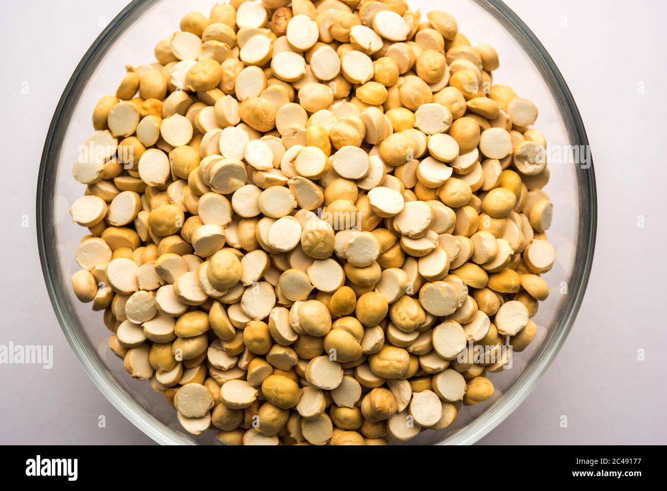 Roasted Split Chickpea Daliya / Dalia or Chana Dal is a popular healthy ...