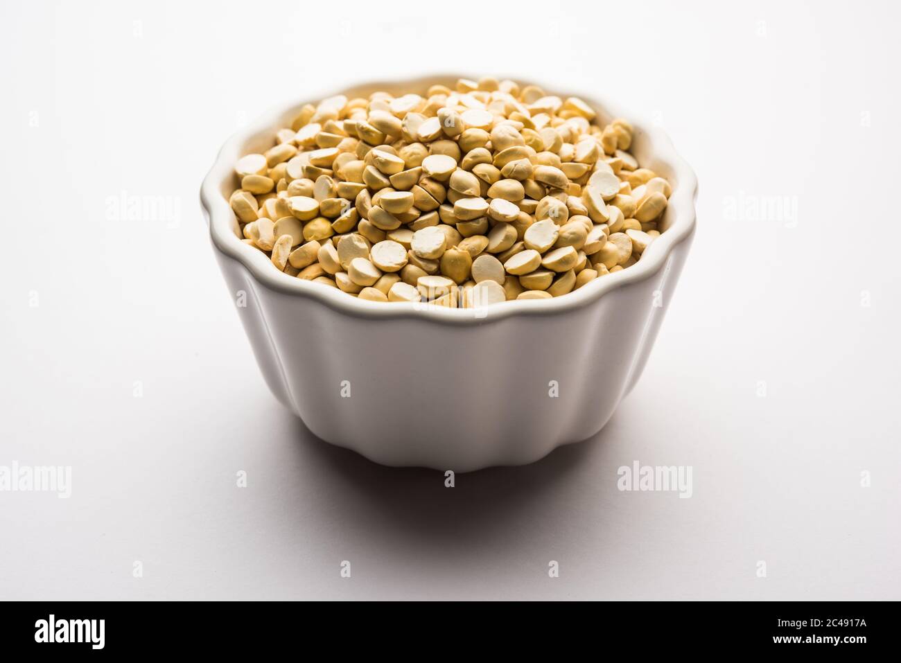 Roasted Split Chickpea Daliya / Dalia or Chana Dal is a popular healthy ...