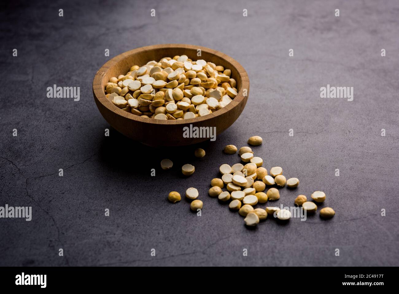 Roasted Split Chickpea Daliya / Dalia or Chana Dal is a popular healthy ...