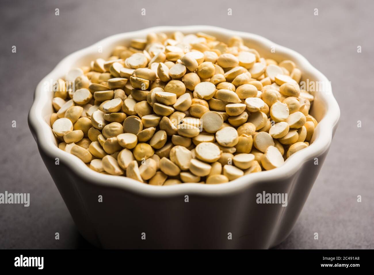 Roasted Split Chickpea Daliya / Dalia or Chana Dal is a popular healthy ...