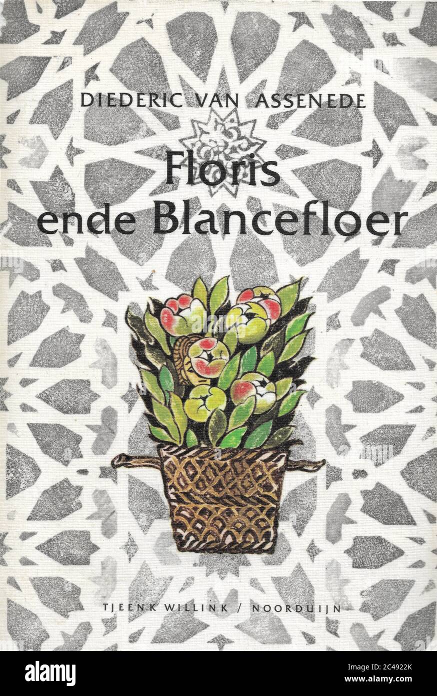 Book Cover Dutch Historical Book Called Floris Ende Blancefloer ...