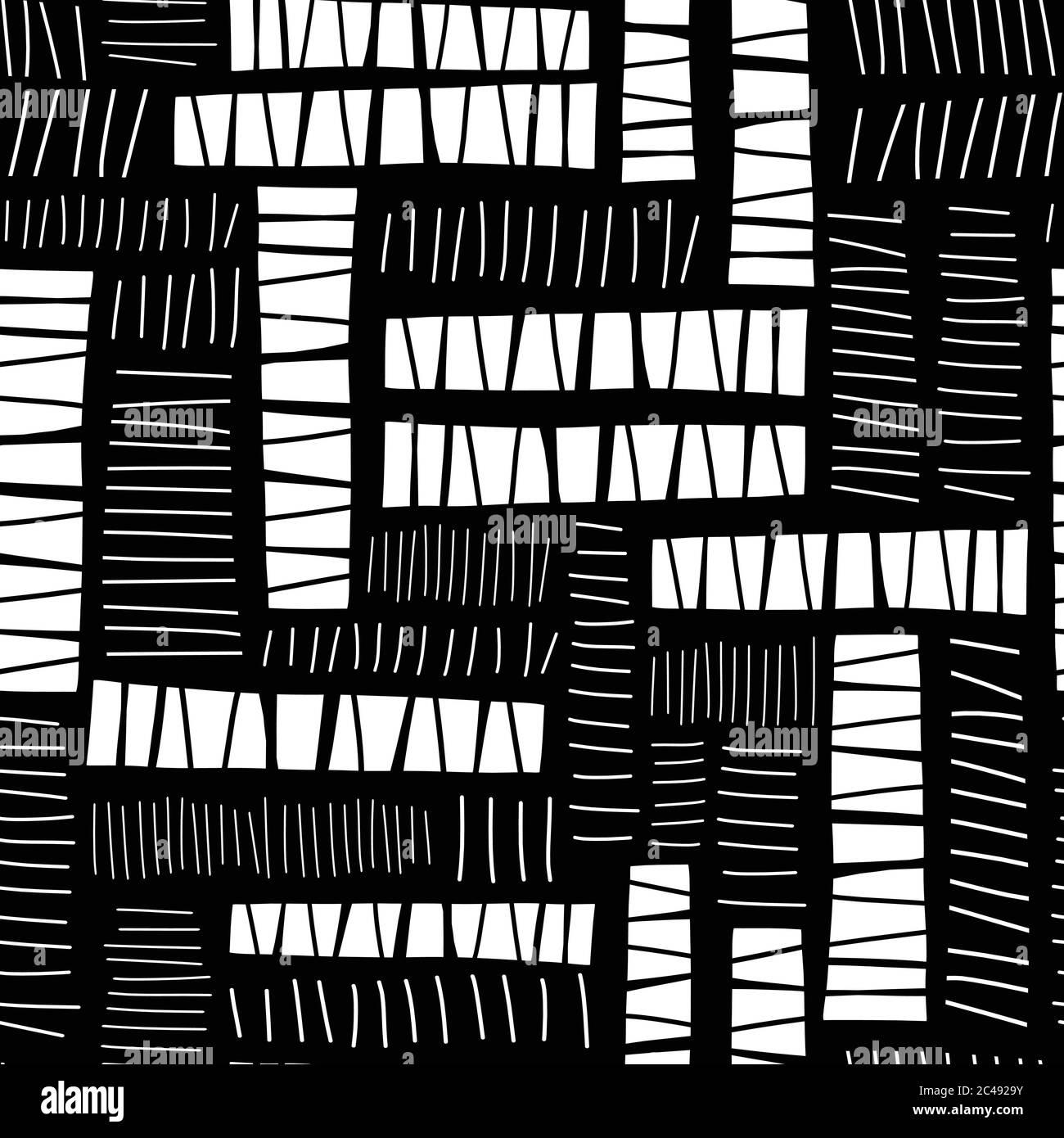 Abstract Shapes Black And White