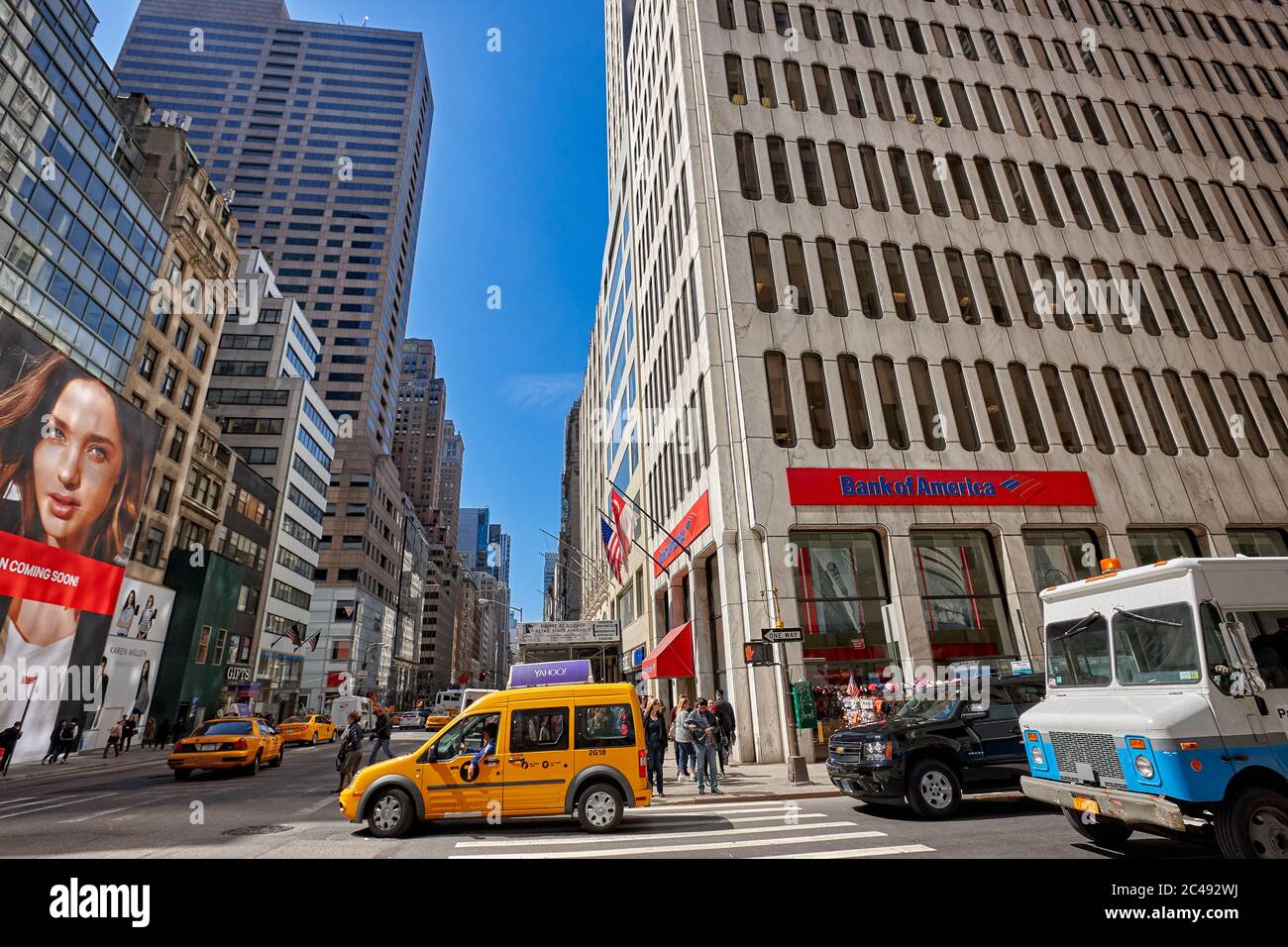 Daytime Street Manhattan Photo & Art Print New York City Manhattan