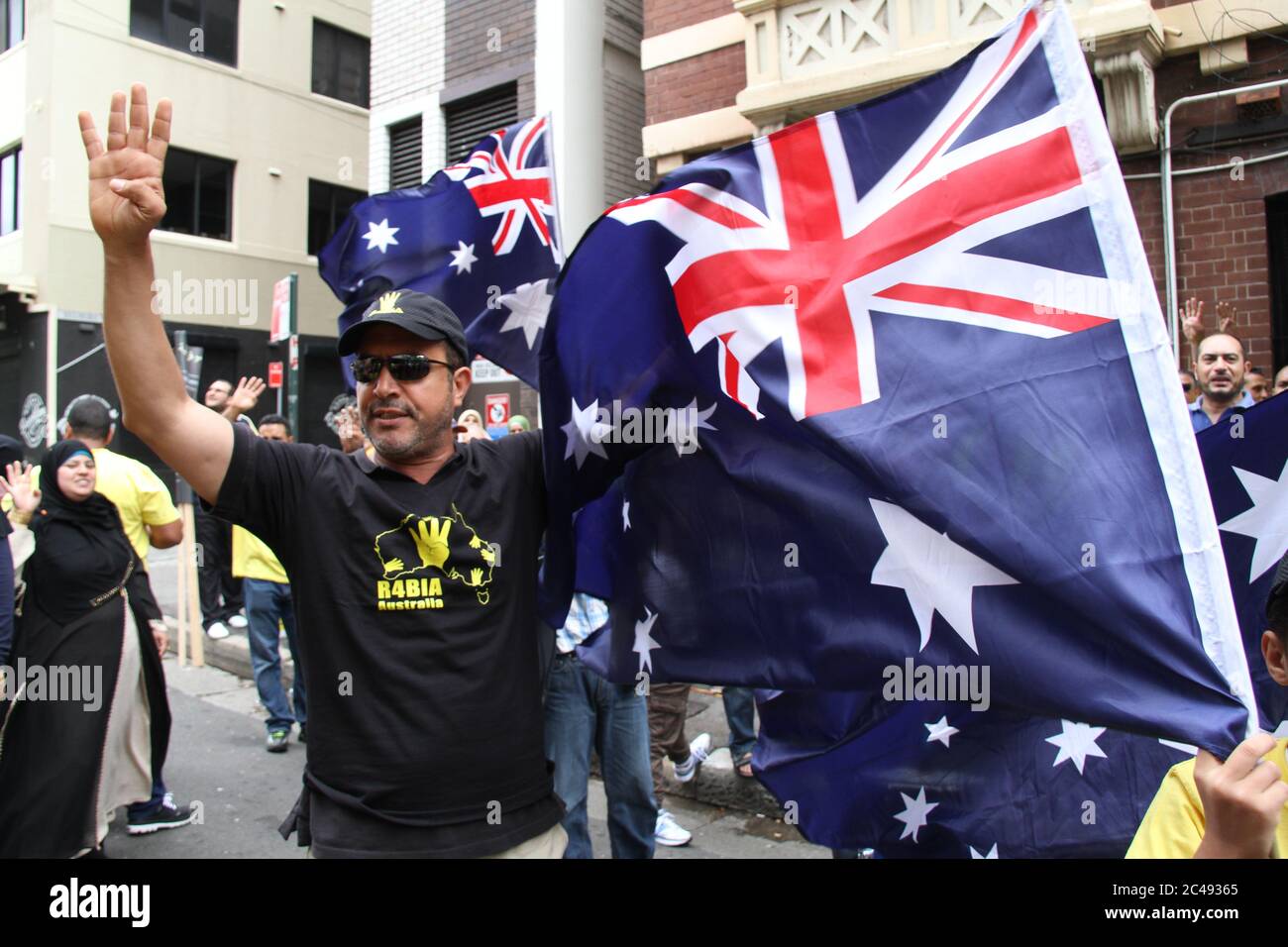 Brotherhood flags hi-res stock photography and images - Alamy