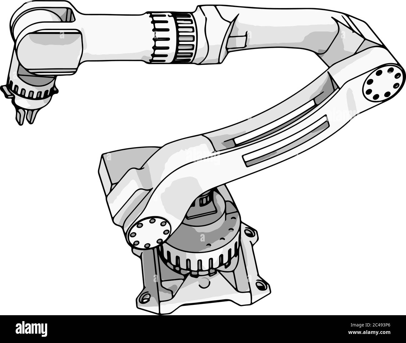 robotic arm vector electronic Stock Vector Image & Art - Alamy