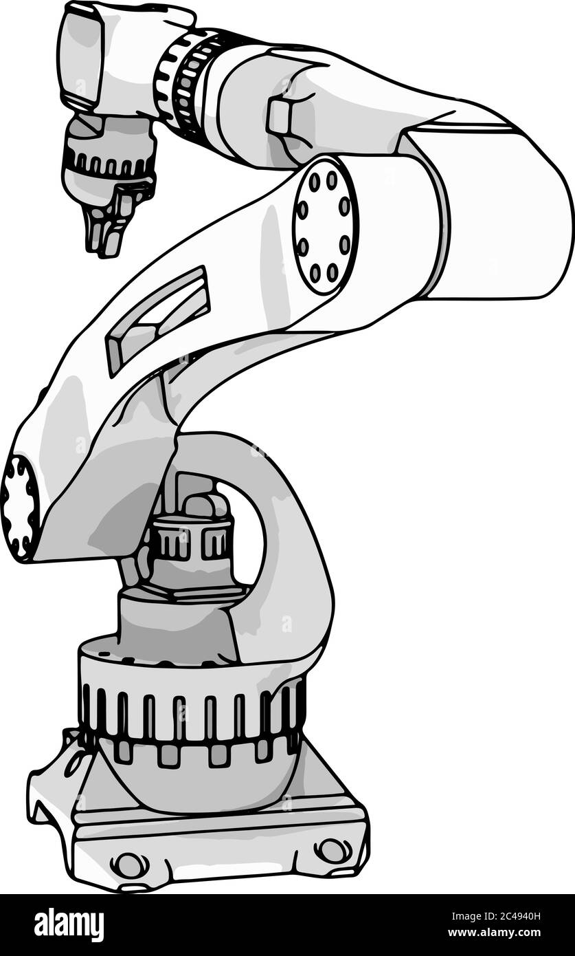 robotic arm vector electronic Stock Vector Image & Art - Alamy
