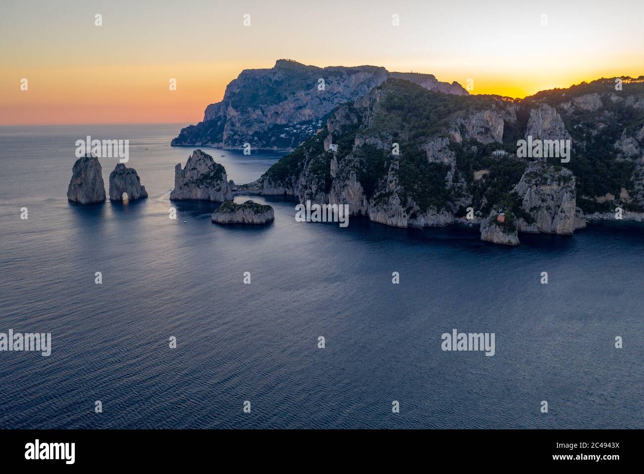 Capri, Casa Malaparte, museo Curzio Malaparte Stock Photo - Alamy