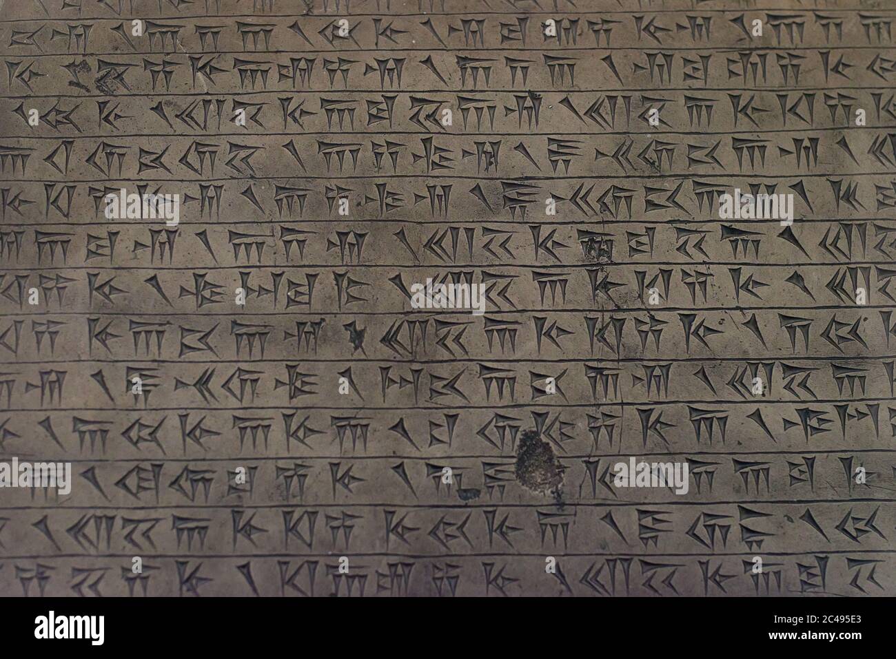 Cuneiform stone script carved document from Achaemenid era, Tehran ...