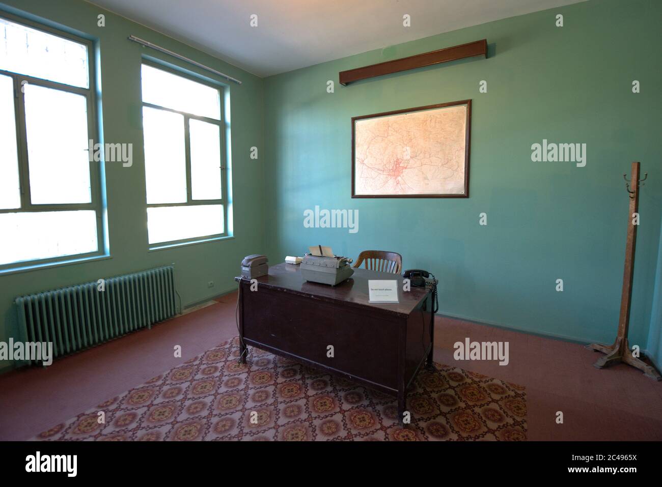 Diplomatic office inside former US embassy in Tehran, Iran Stock Photo ...
