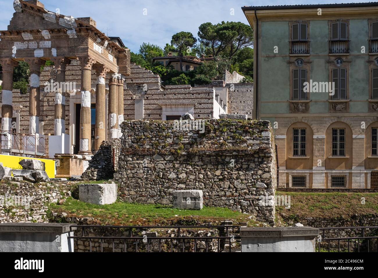 Capitolium and roman forum hi-res stock photography and images - Alamy