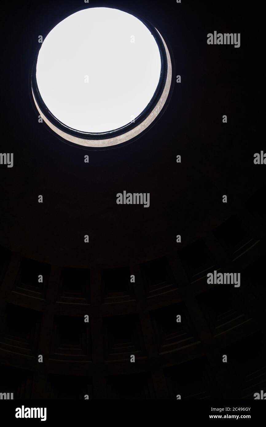 Ceiling of the pantheon hi-res stock photography and images - Alamy