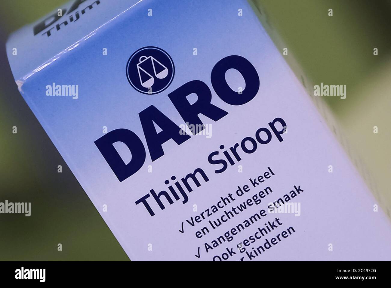 NIEUWEGEIN, 25-06-2020 , , Commonly used medicines available at the ...