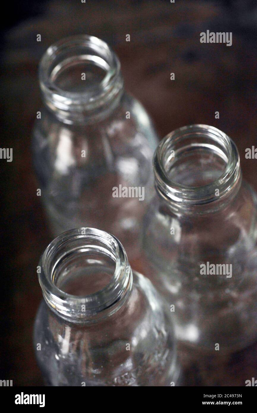 School milk bottles hi-res stock photography and images - Alamy