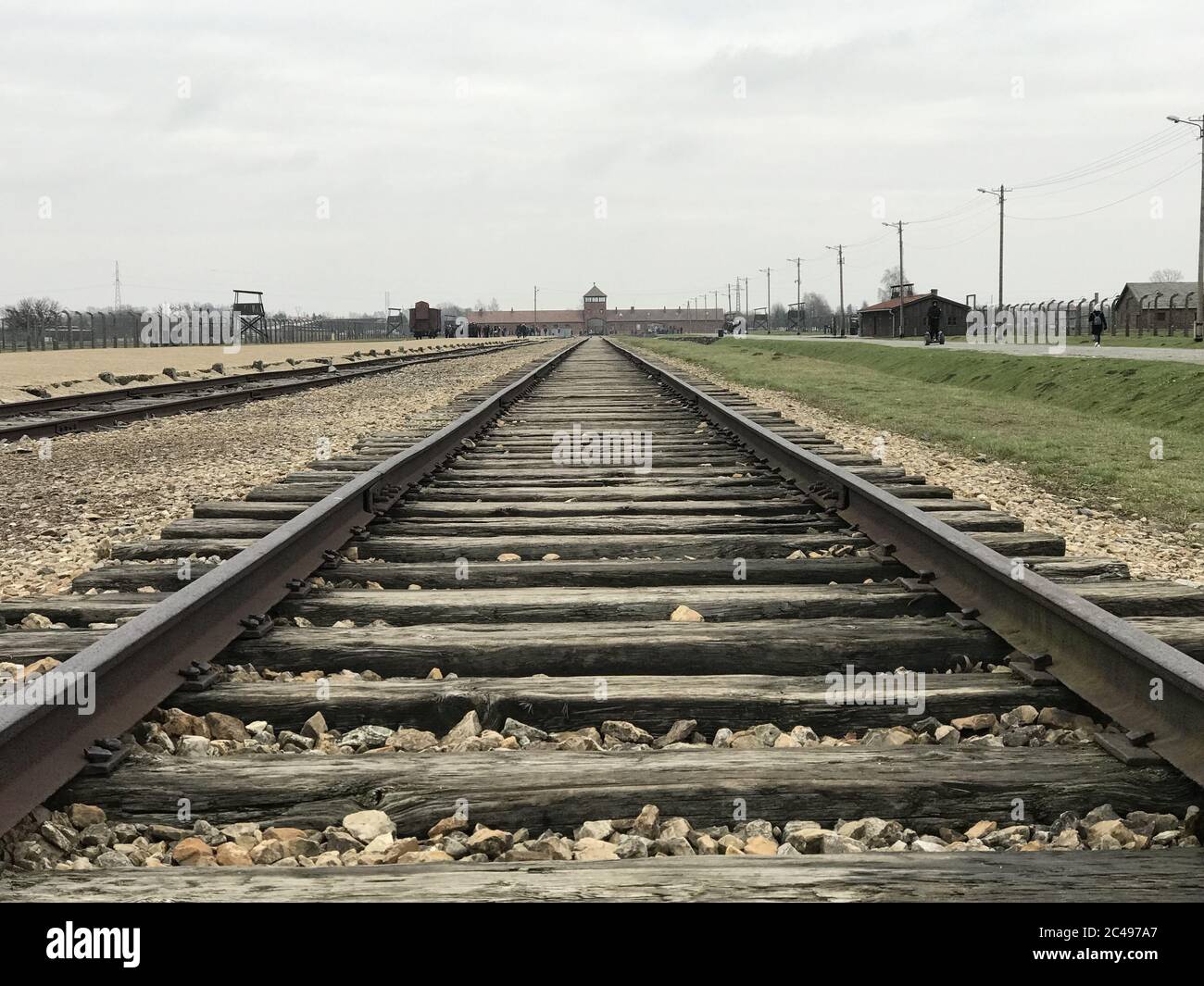 The ramp of auschwitz hi-res stock photography and images - Alamy