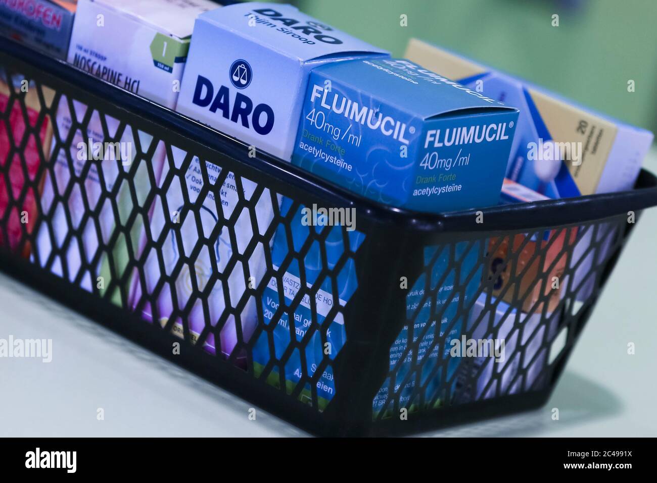 NIEUWEGEIN, 25-06-2020 , , Commonly used medicines available at the ...