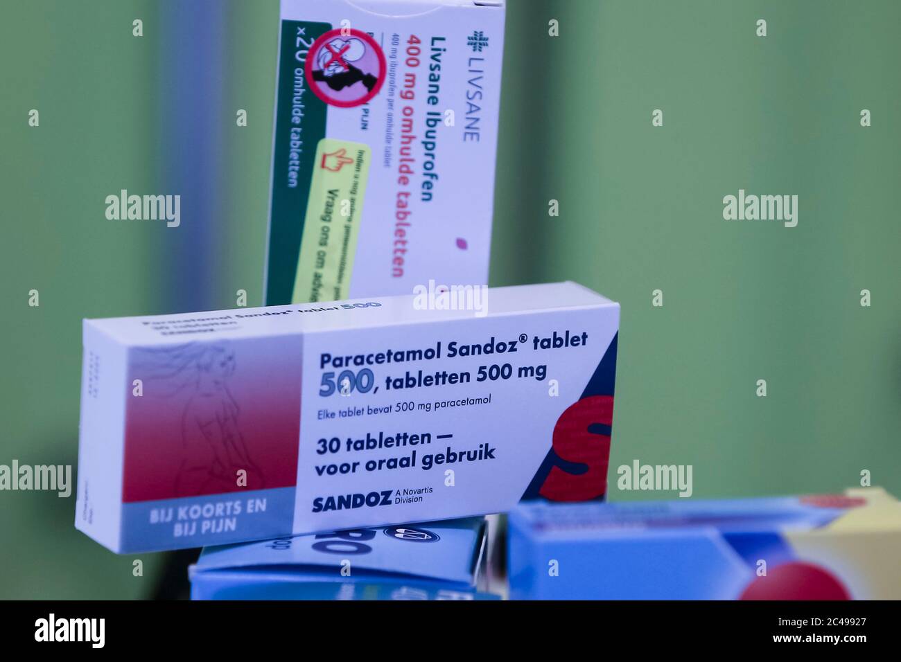 NIEUWEGEIN, 25-06-2020 , , Commonly used medicines available at the ...
