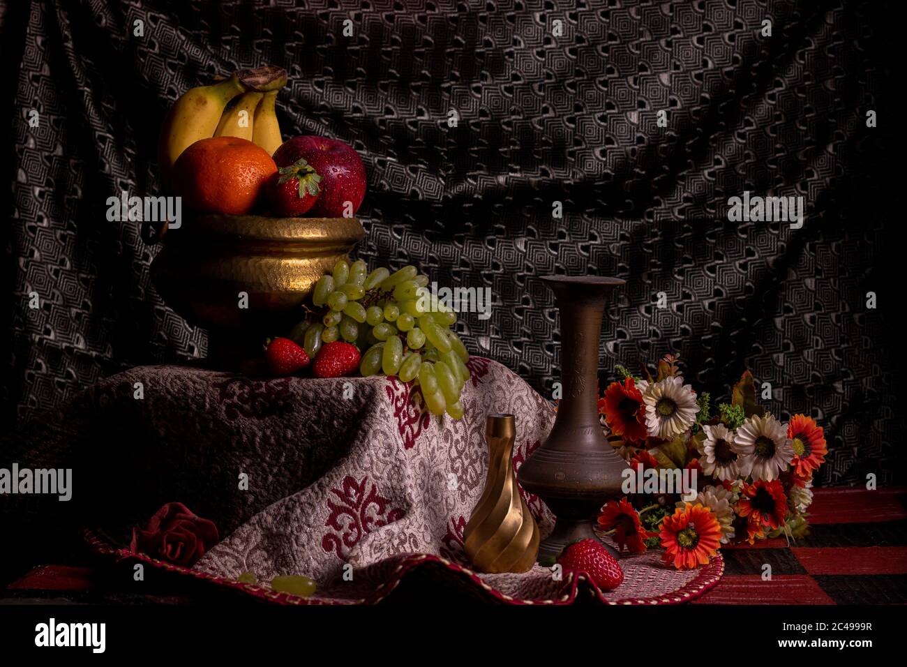 Fruits Steel life stock photo Stock Photo - Alamy