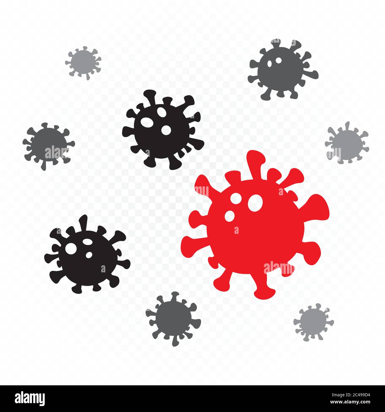 coronavirus covid-19 sign symbol set Stock Vector Image & Art - Alamy
