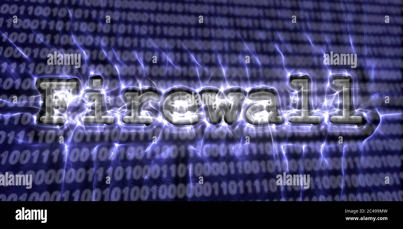 Banner of internet security buzzword text done with kirlian photography ...