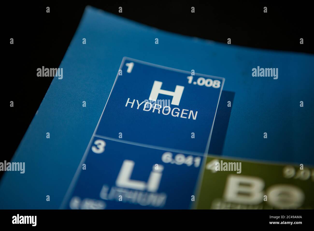 Periodic table hydrogen hi-res stock photography and images - Alamy