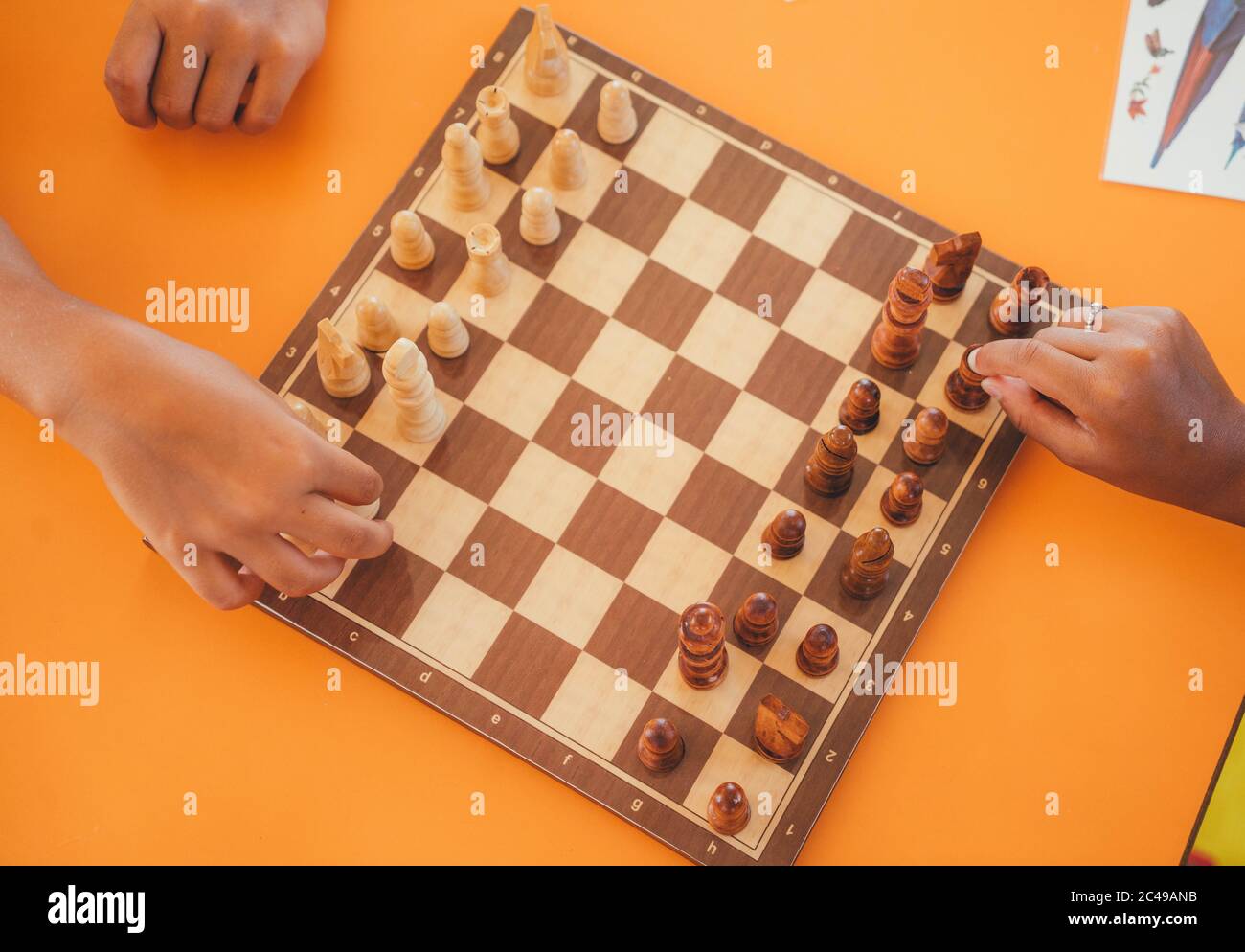 Chess Top View High Resolution Stock Photography and Images - Alamy
