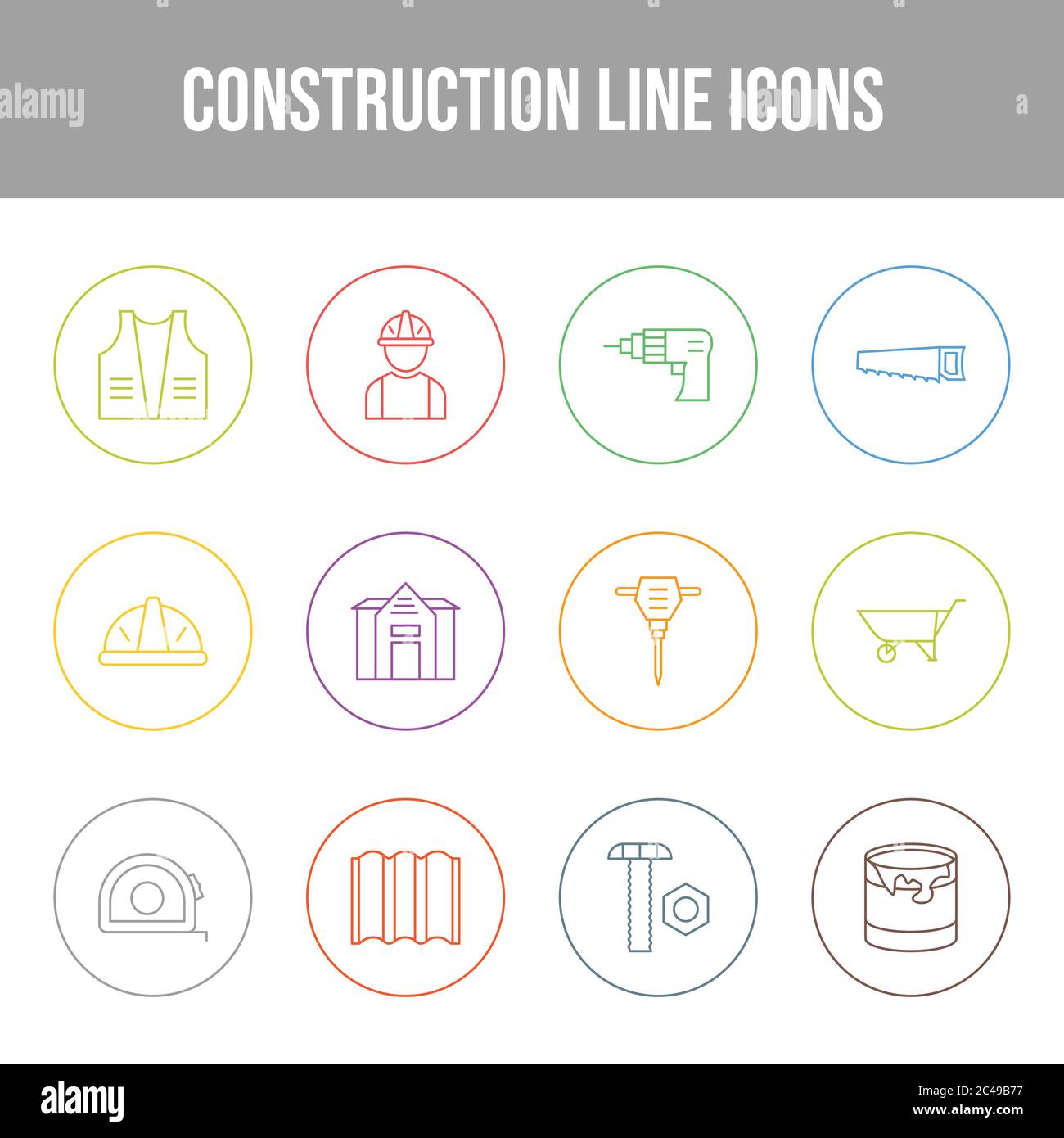 Measuring box construction Stock Vector Images - Alamy