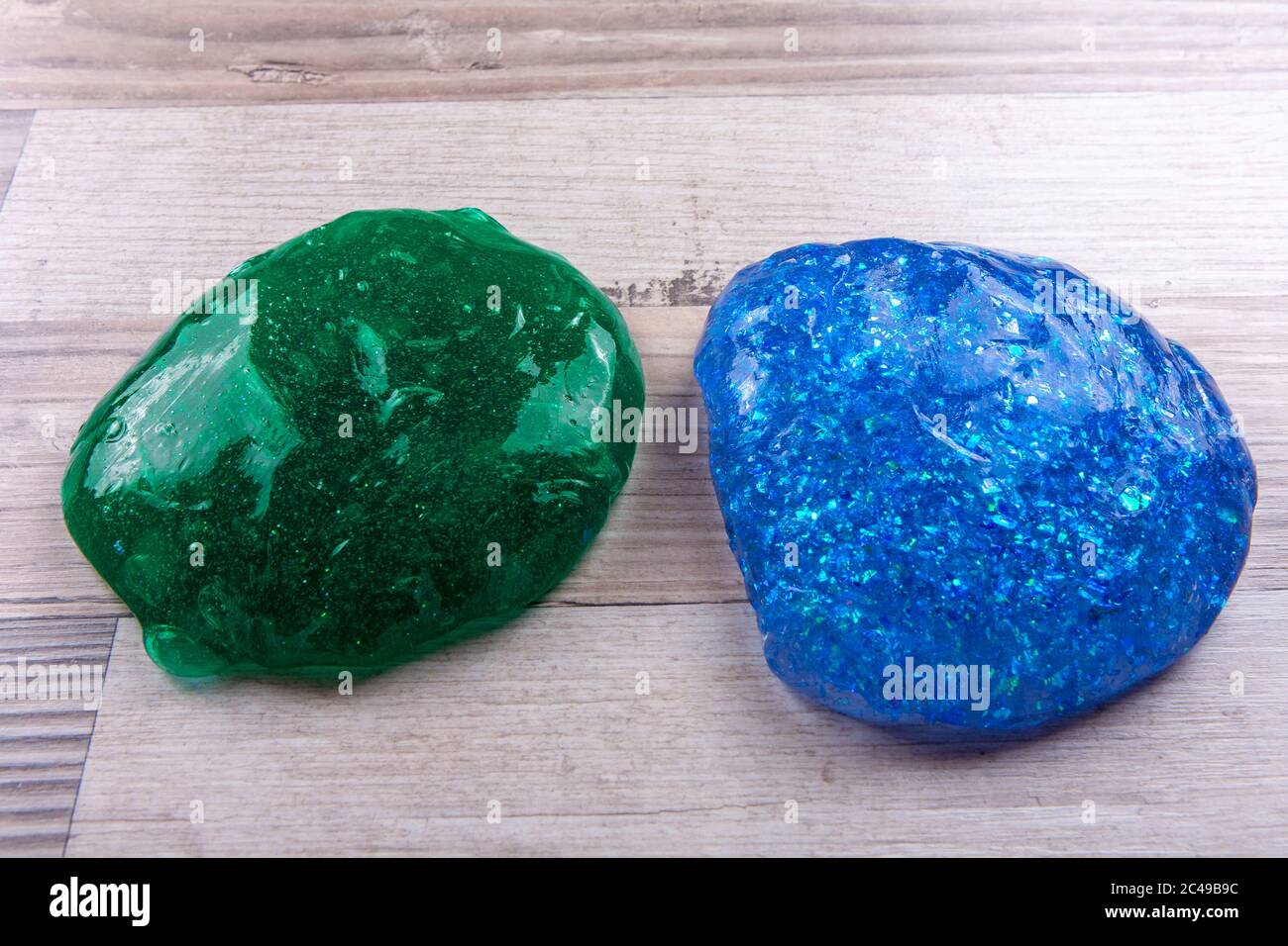 Blue slime hi-res stock photography and images - Alamy