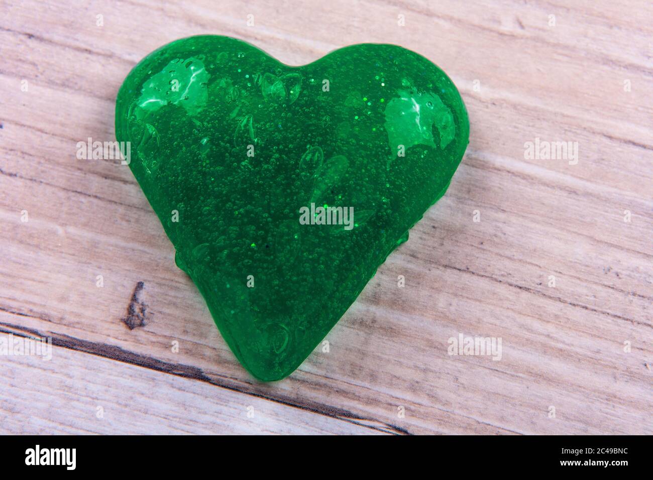 Slime heart hi-res stock photography and images - Alamy