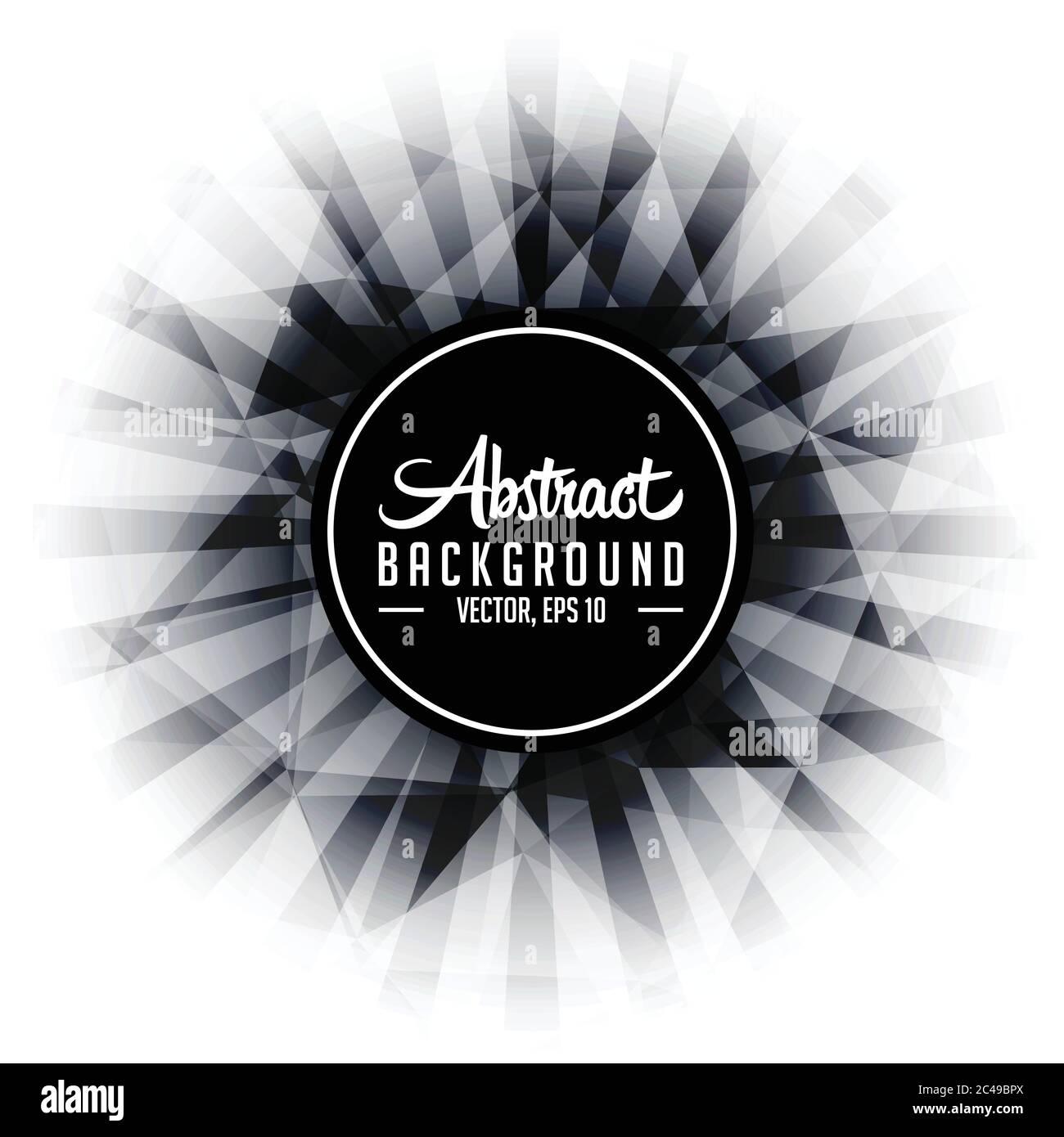 Abstract sunburst polygonal texture and background. Vector and ...