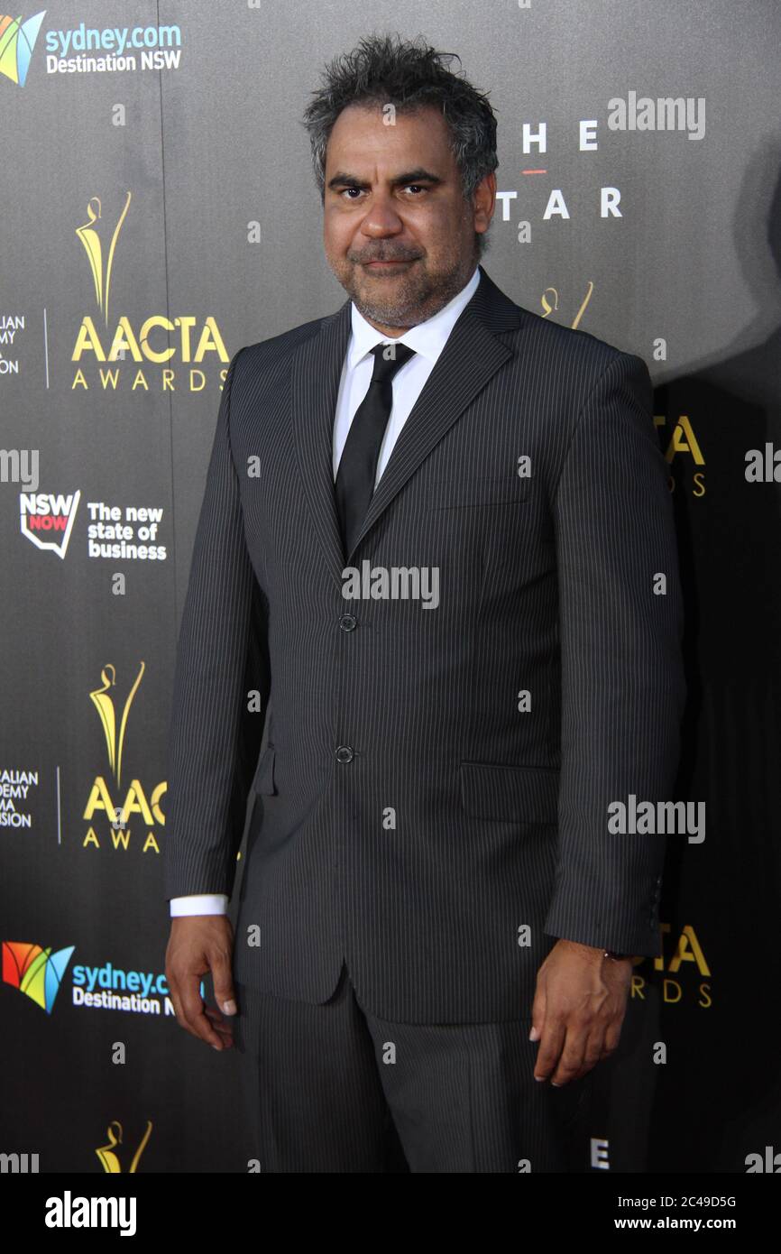 Wayne Blair arrives on the red carpet for the 3rd AACTA (Australian ...