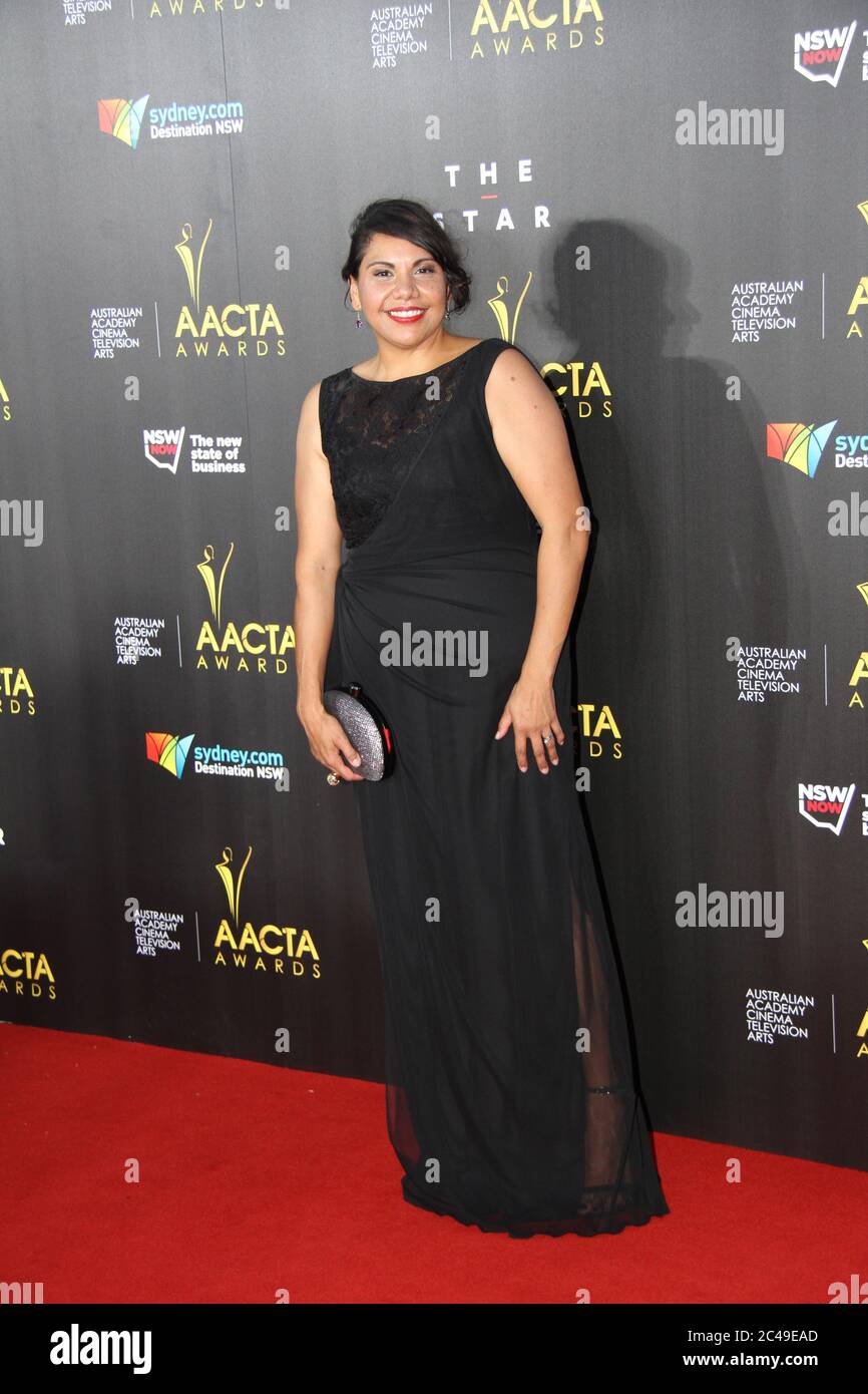 Deborah Mailman arrives on the red carpet for the 3rd AACTA (Australian ...
