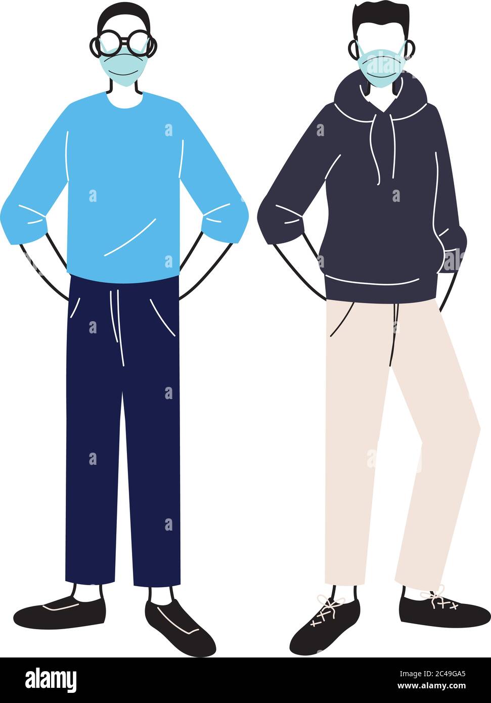 Masks posing Stock Vector Images - Alamy