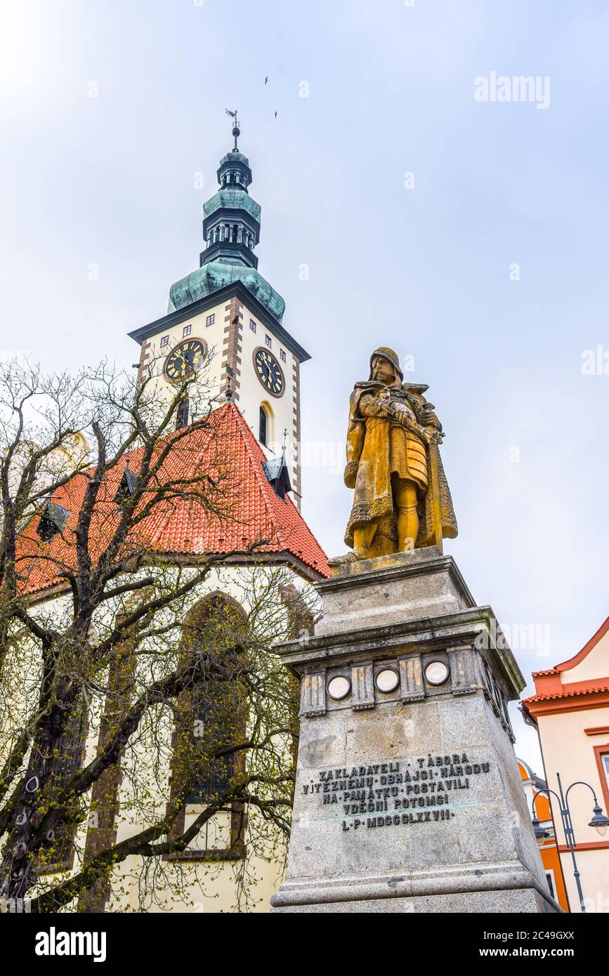 TABOR, CZECH REPUBLIC - APRIL 10, 2019: Jan Zizka of Trocnov and ...