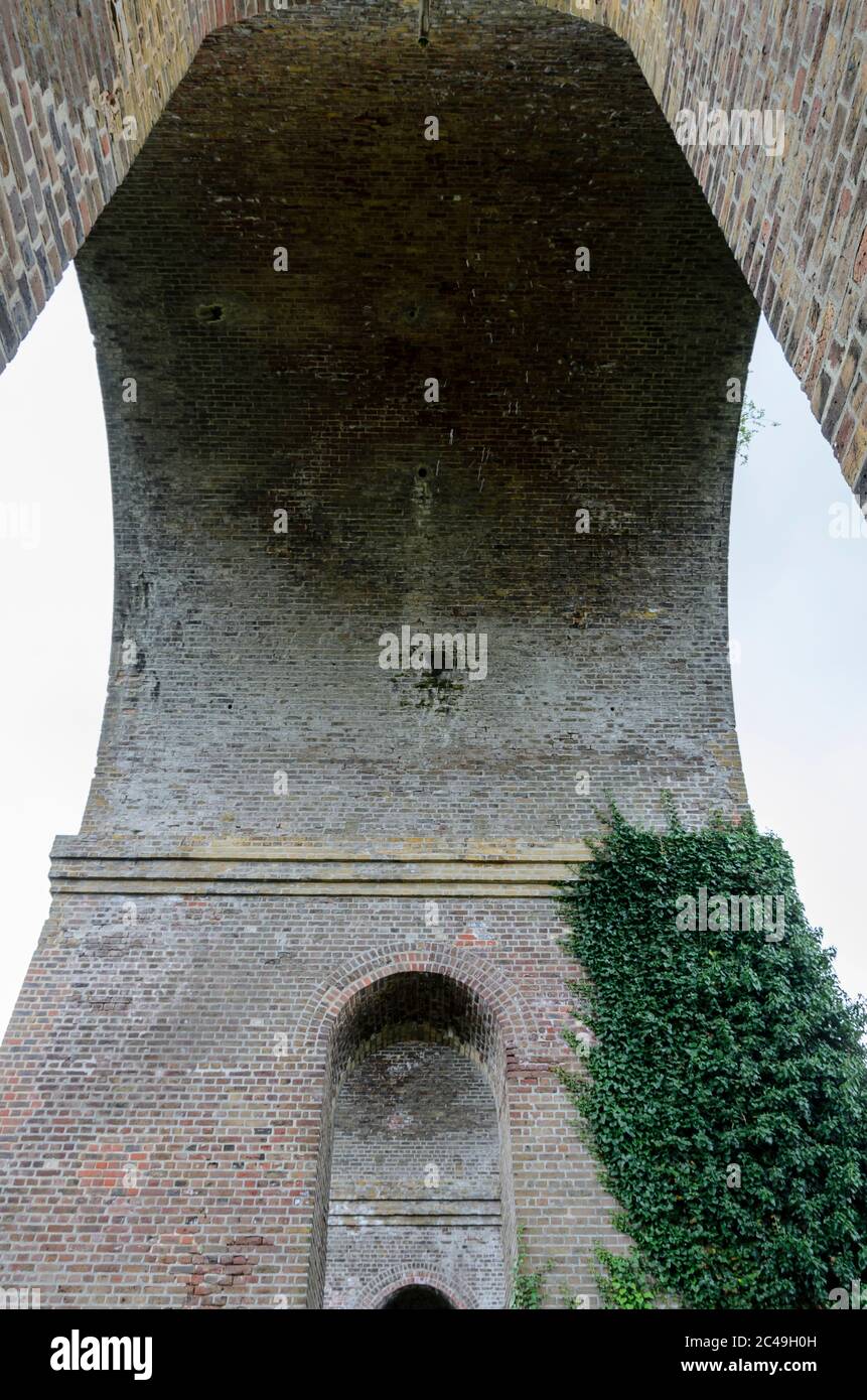 Chappel, Essex, 21/07/2014 The brick built Chappel Viaduct is a railway ...