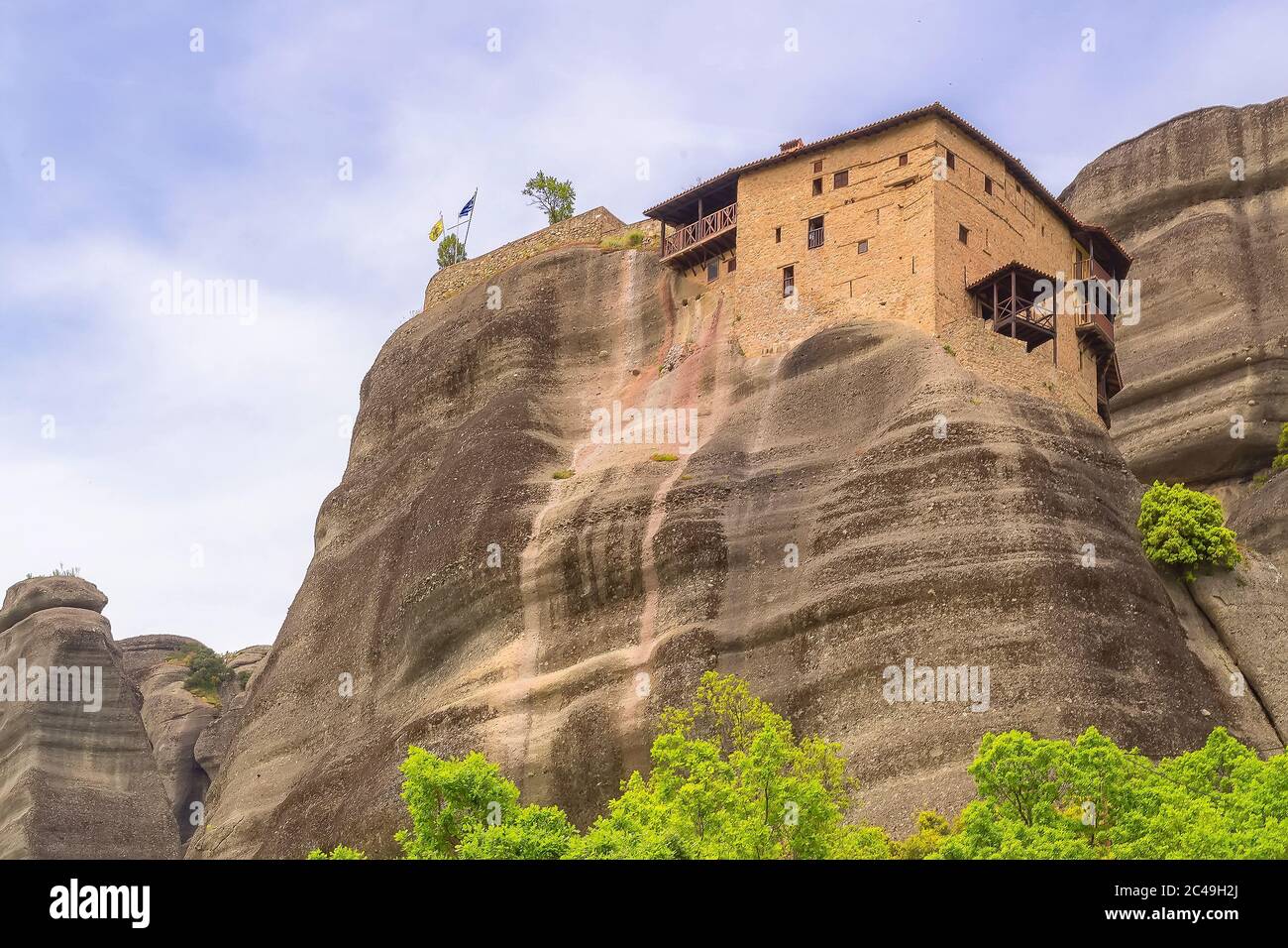 The Holy Monastery of St. Nicholas Anapausas in Meteora, Kalambaka ...