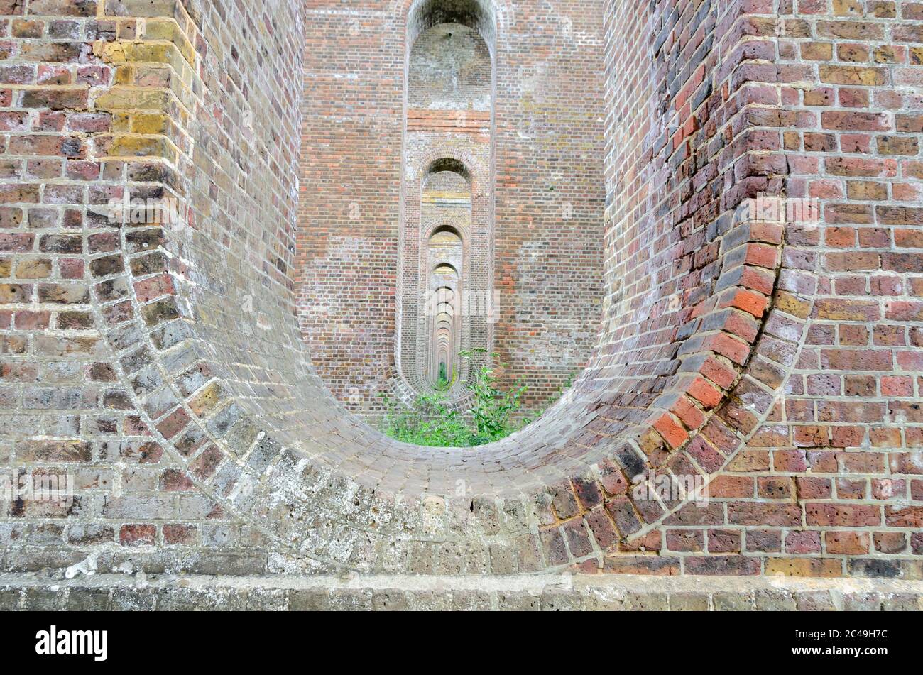 Chappel, Essex, 21/07/2014 The brick built Chappel Viaduct is a railway ...