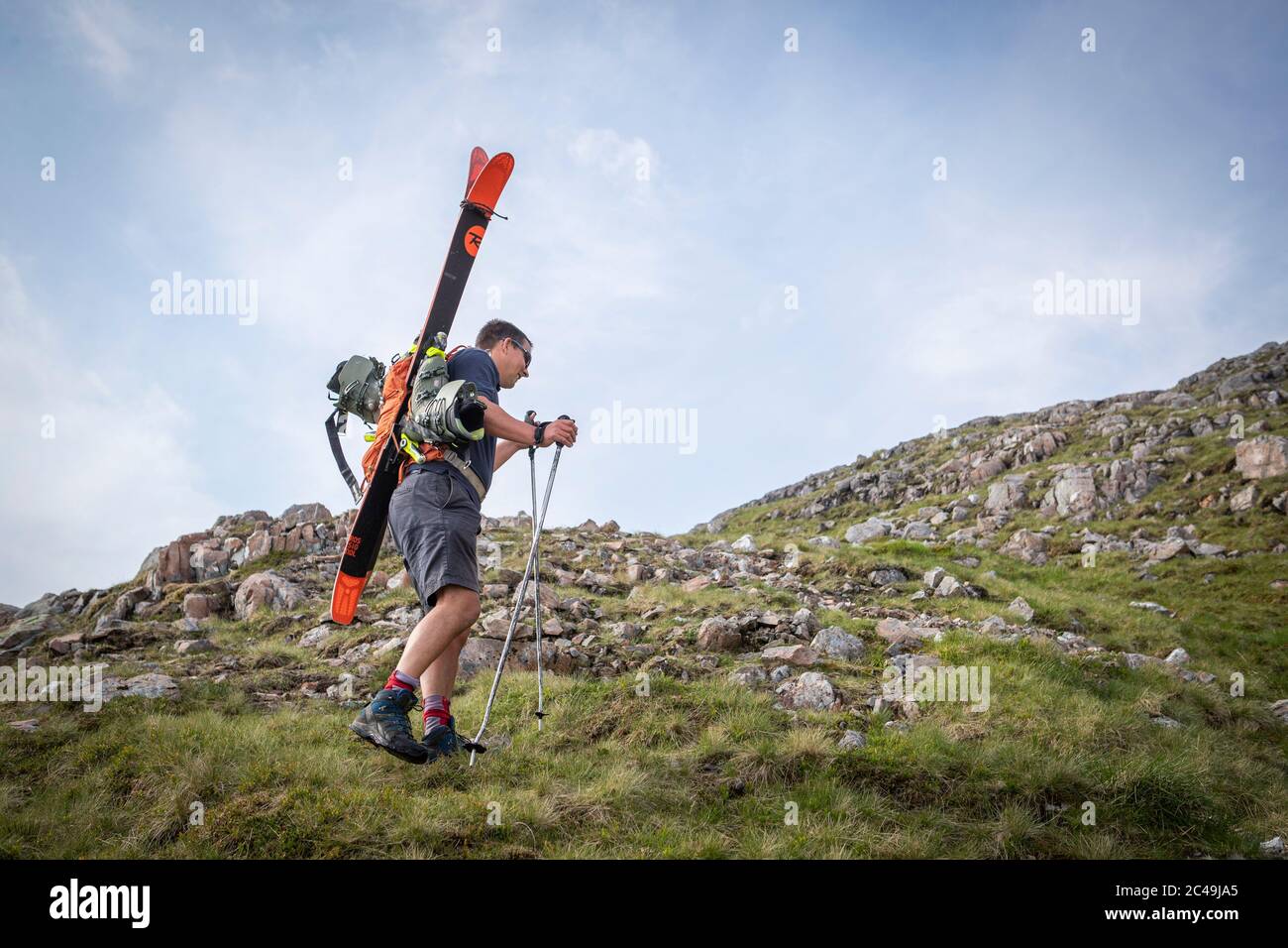 Skier andy meldrum hi-res stock photography and images - Alamy