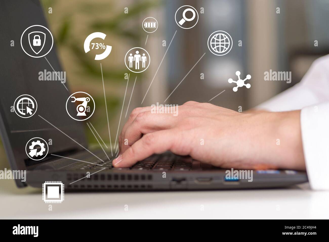 Hand keyboard strategy finger hi-res stock photography and images - Alamy