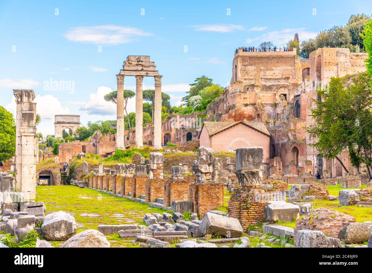 Basilica julia hi-res stock photography and images - Alamy