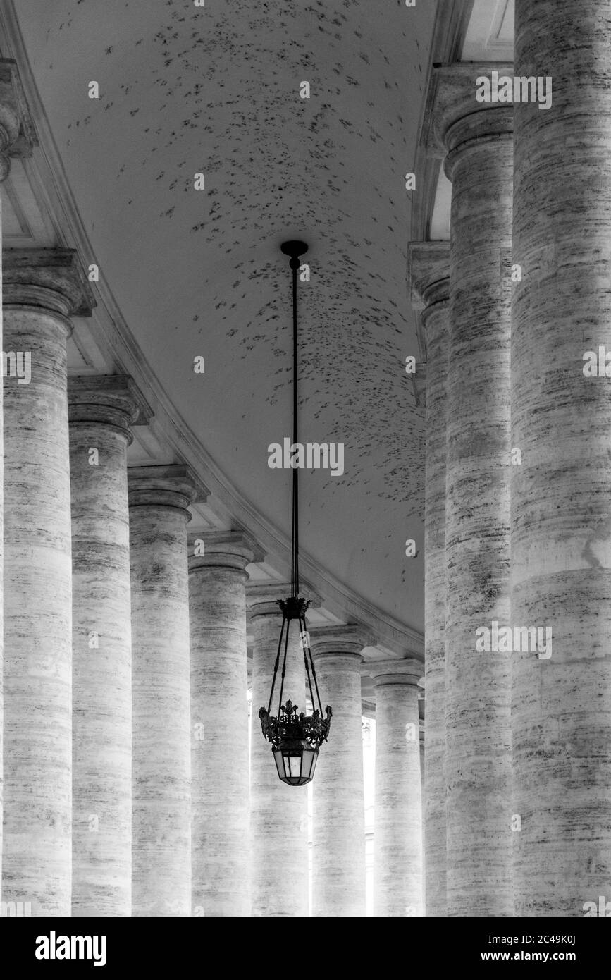 Lamp row Black and White Stock Photos & Images - Alamy