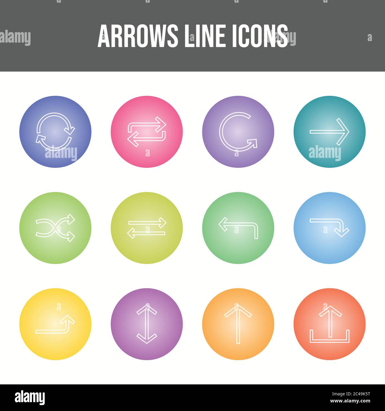 Signs arrows directions Stock Vector Images - Alamy