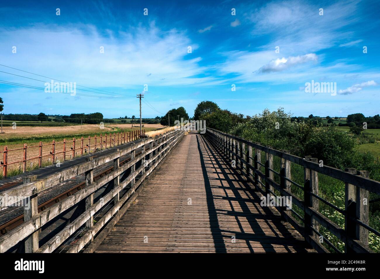 Railway cycle path hi-res stock photography and images - Alamy