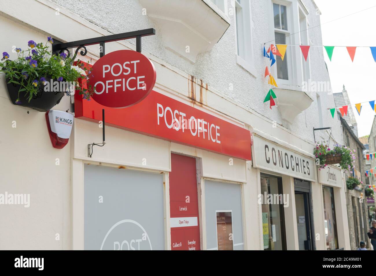 New Post Office Commercial Street Lerwick Shetland Scotland Stock Photo ...