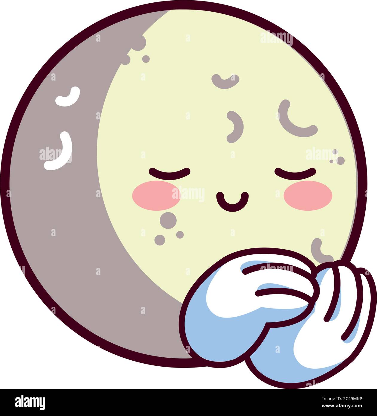 Moon icon phases animation flat hi-res stock photography and images - Alamy