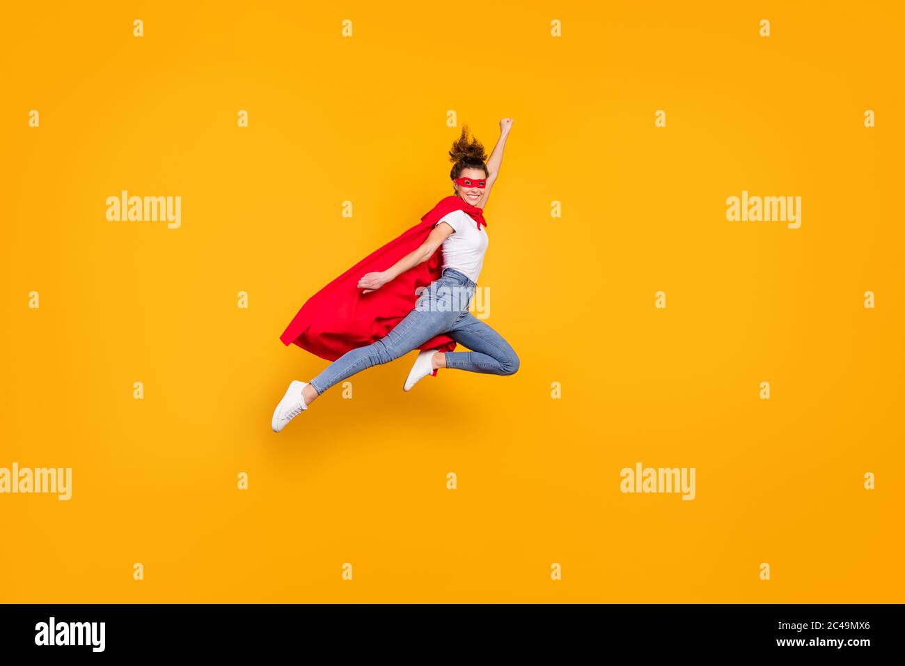 Full length body size view of her she nice attractive lovely strong ...